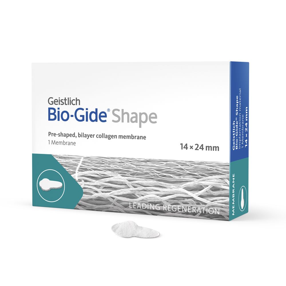 Geistlich Bio-Gide Shape® | Aumenta a firmeza estendendo o tempo ...